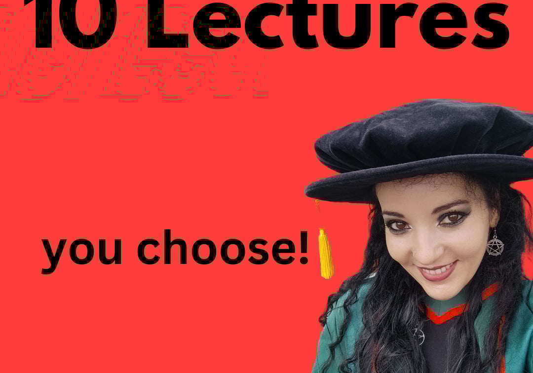 10 Lectures Bundle | Dr Angela Puca, PhD Academic esotericism & Paganism